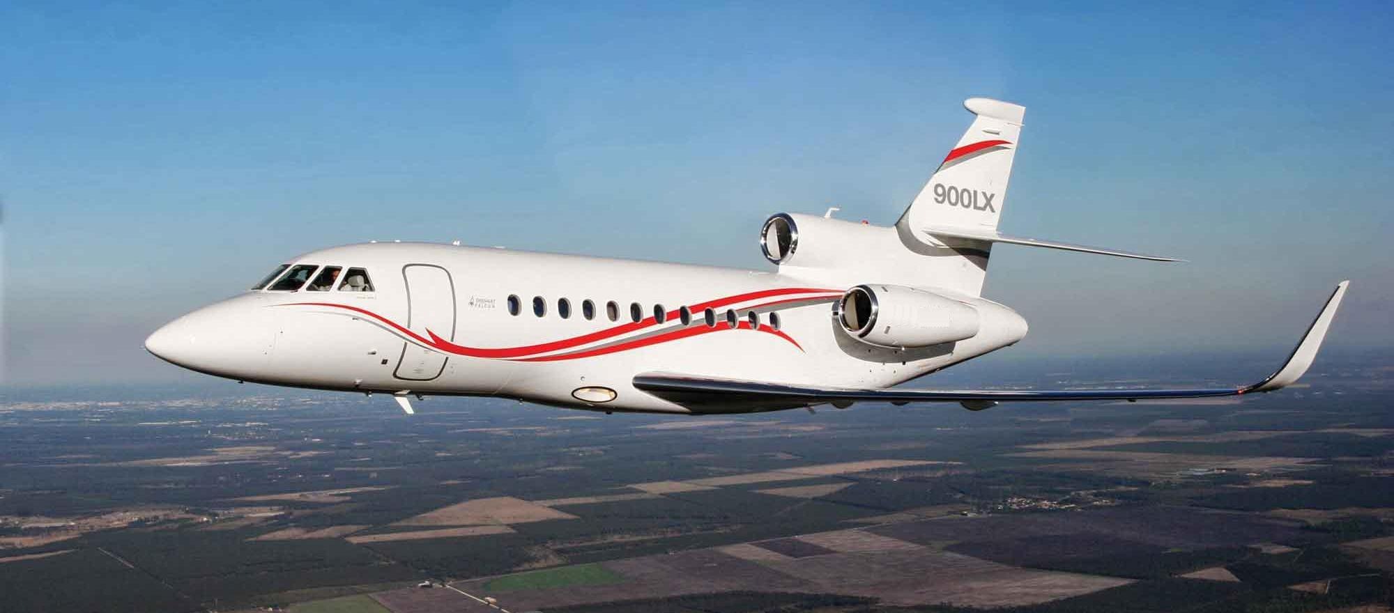 Heavy jet Dassault Falcon 900 ️ | charter advisory